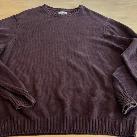 G.H. Bass & Co. | Sweaters | Gh Bass Co Mens Brown Crewneck Sweater ...